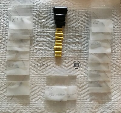 RCA MODEL 6HF5 RECORD PLAYER AMPLIFIER REBUILD KIT CHASSIS PLEAS READ ...