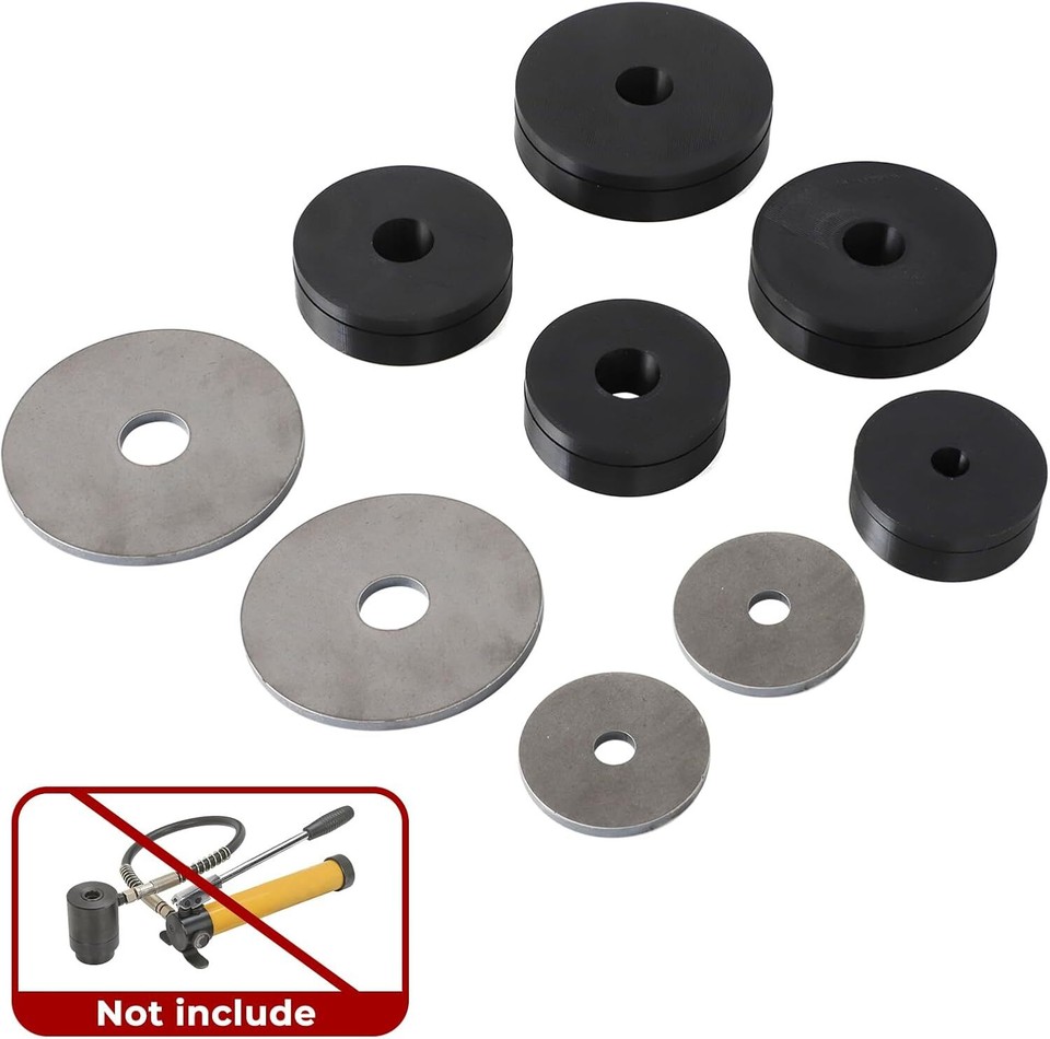 USA SHEET METAL DIMPLE DIE SET FOR HARBOR FREIGHT HYDRAULIC PUNCH ...
