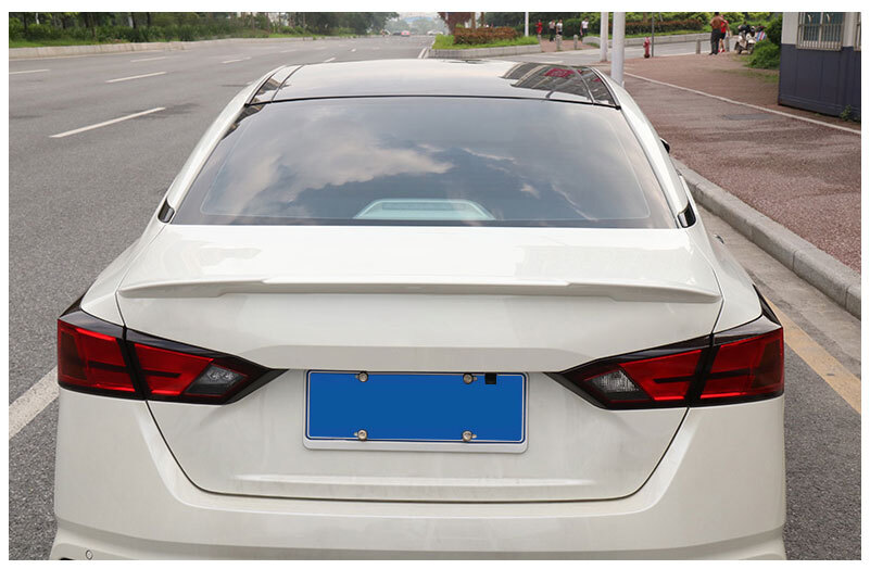White Rear Trunk Spoiler Wing Flap 1pcs For Nissan Altima/Teana 2019 ...