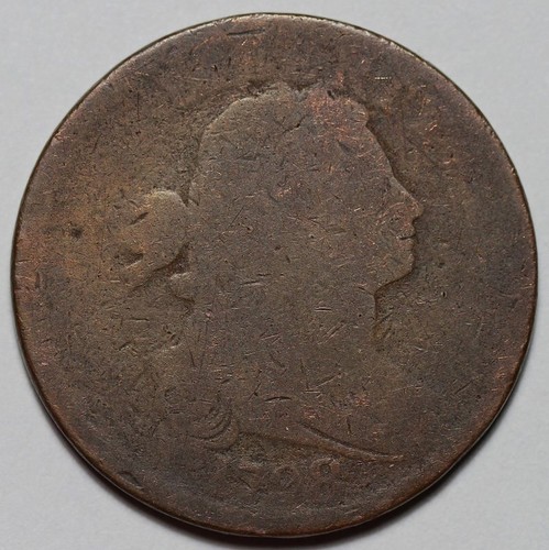 1798 Draped Bust Large Cent - US 1c Copper Coin | eBay