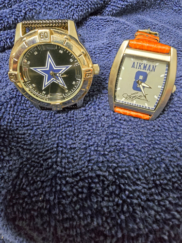 TWO Modern Dallas Cowboys NFL Licensed watches Running Fine!! | eBay