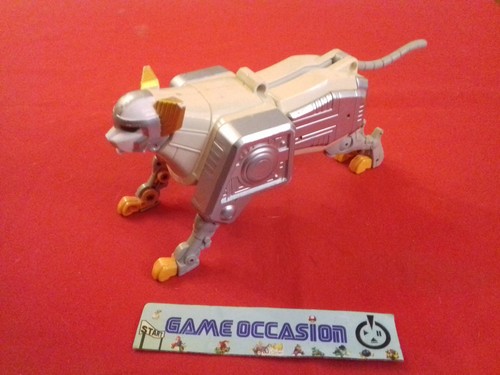 Megazord Tiger Lion Power Rangers Mighty Morphin White Figurine Bandai ...