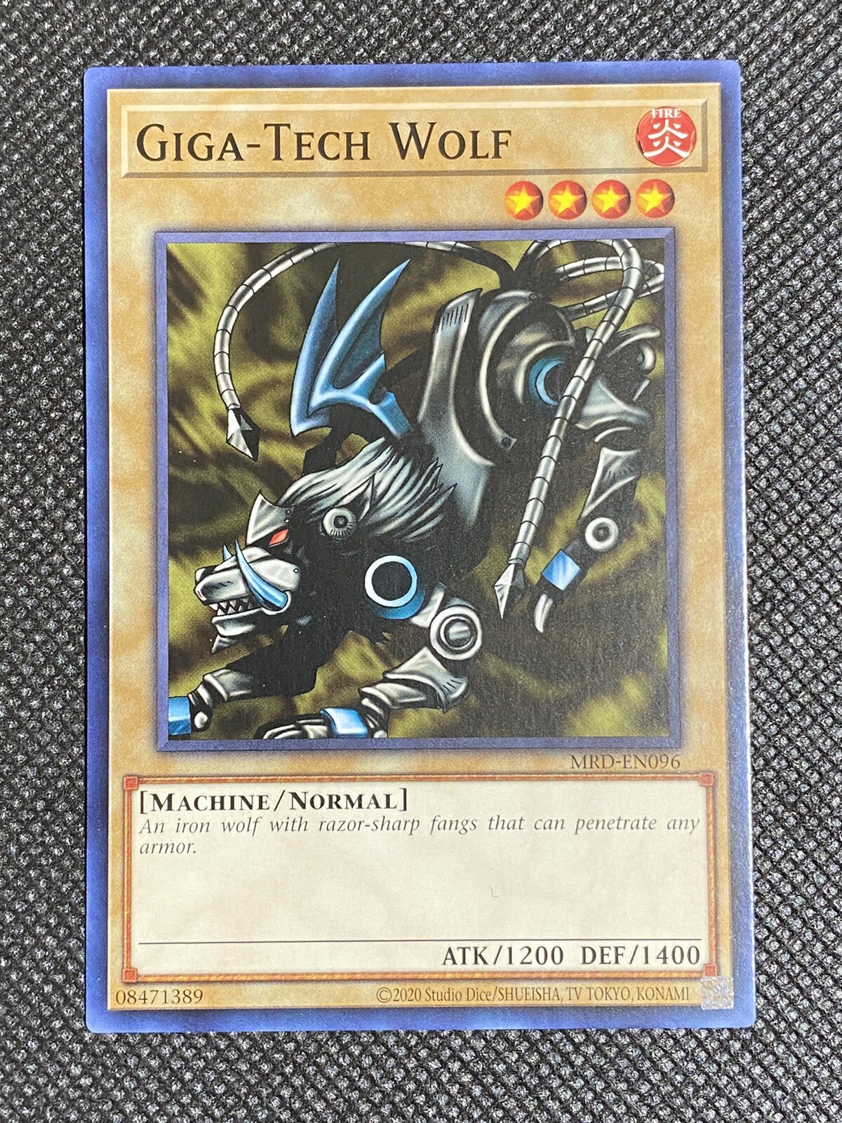 YuGiOh! - Giga-Tech Wolf MRD-EN096 Common 25th Anniversary Edition Near Mint | eBay