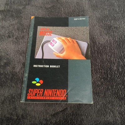 Super Nintendo Super NES Mouse FAH Very Good Condition | eBay