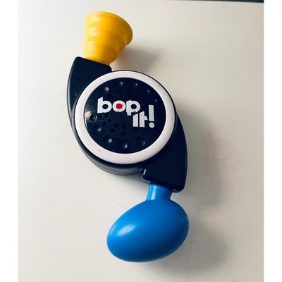 Bop It! Handheld Electronic Game Black Yellow Blue Retro Kids Toy | eBay