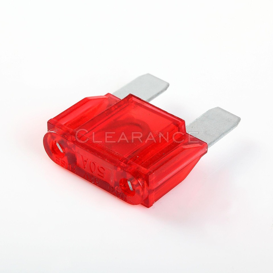 Amp 50A Large Blade Style Audio Maxi Fuse for Car RV Boat Auto | eBay