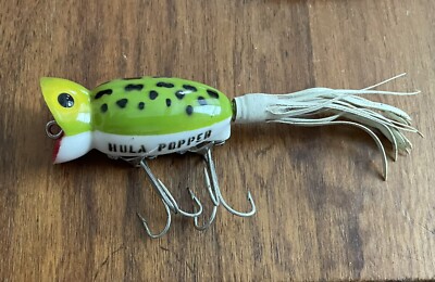 Vintage Hula Popper Fishing Lure | eBay