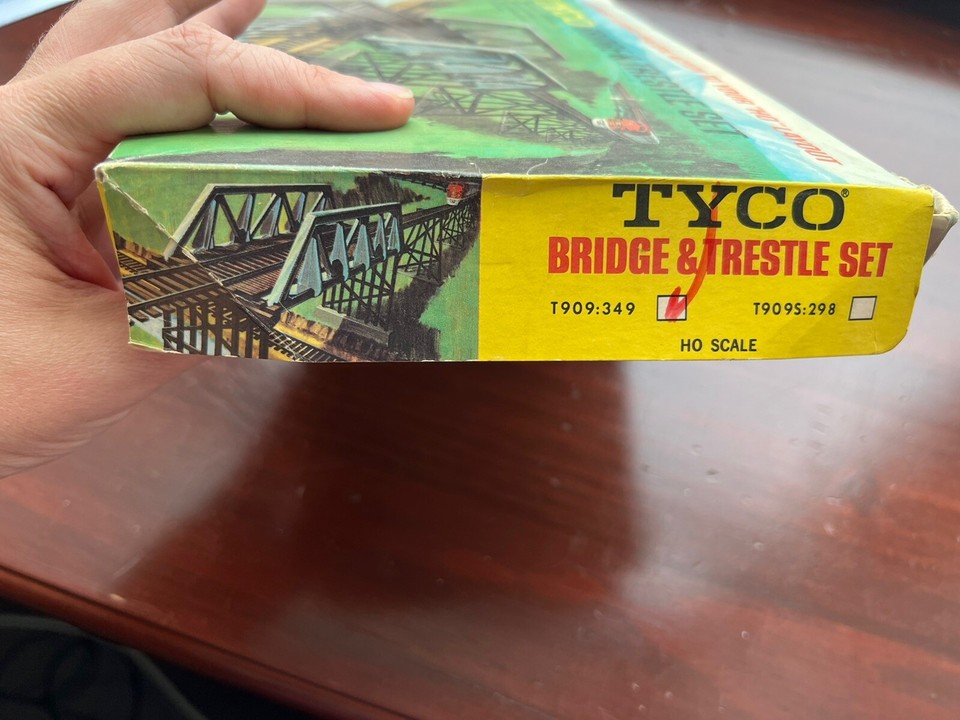 Vintage TYCO HO Scale Bridge And Trestle Set (T-909) 32 Pcs. w/Box | eBay