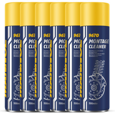 MANNOL Montage Cleaner Brake/Clutch Transmission Parts Degreaser 500ml ...