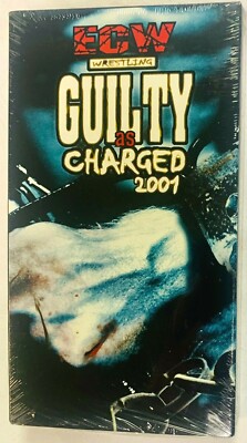ECW - Guilty as Charged 2001 (VHS, 2002) NEW SEALED RARE OOP ...