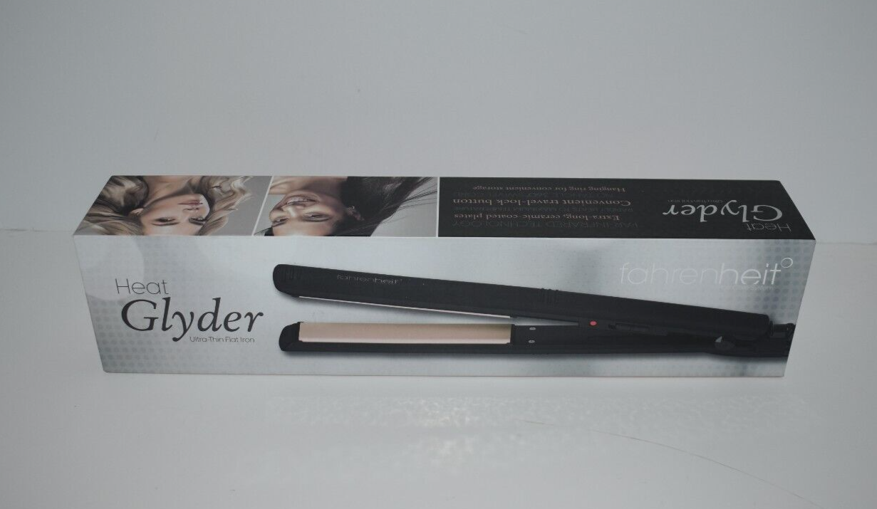 Fahrenheit Heat Glyder 1" Ultra-Thin Flat Iron for sale online | eBay