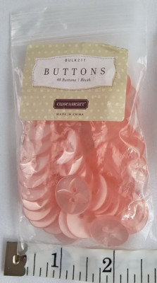 CTMH Close To My Heart 41 Blush Buttons Bulk 211 - 2 Holes - New | eBay