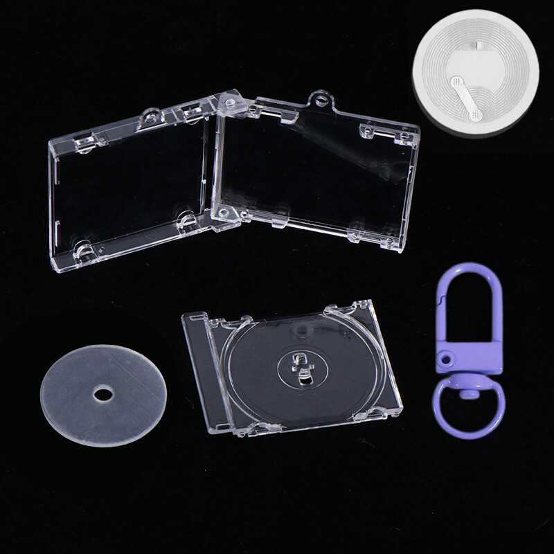 NFC Peripheral Commemorative Album Blank Mini CD Case Keychains Pendant ...
