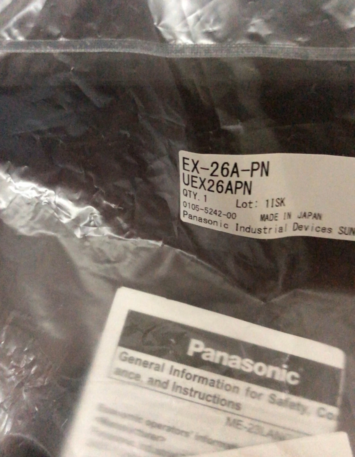 1PC New Panasonic SUNX EX-26A-PN Photoelectric Sensor Switch Free ...