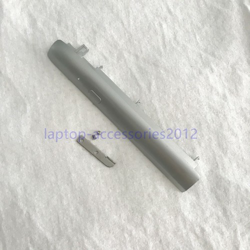 NEW For HP Pavilion 15 CD-ROM DVD drive bezel cover Silver & latch lock ...