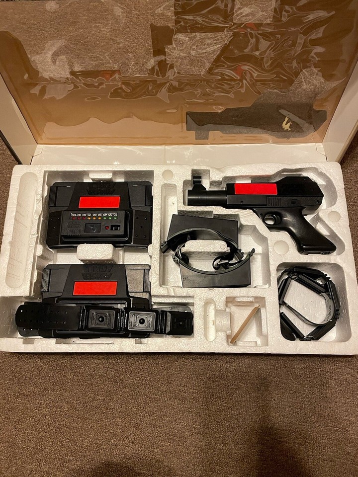 Vintage 1986 Buddy L PHASER FORCE Battle Game Phaser Gun Warrior Laser ...