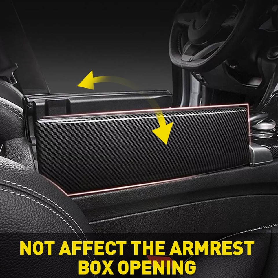 Fit Mercedes Benz W205 X253 W213 Carbon Fiber Center Armrest Storage ...