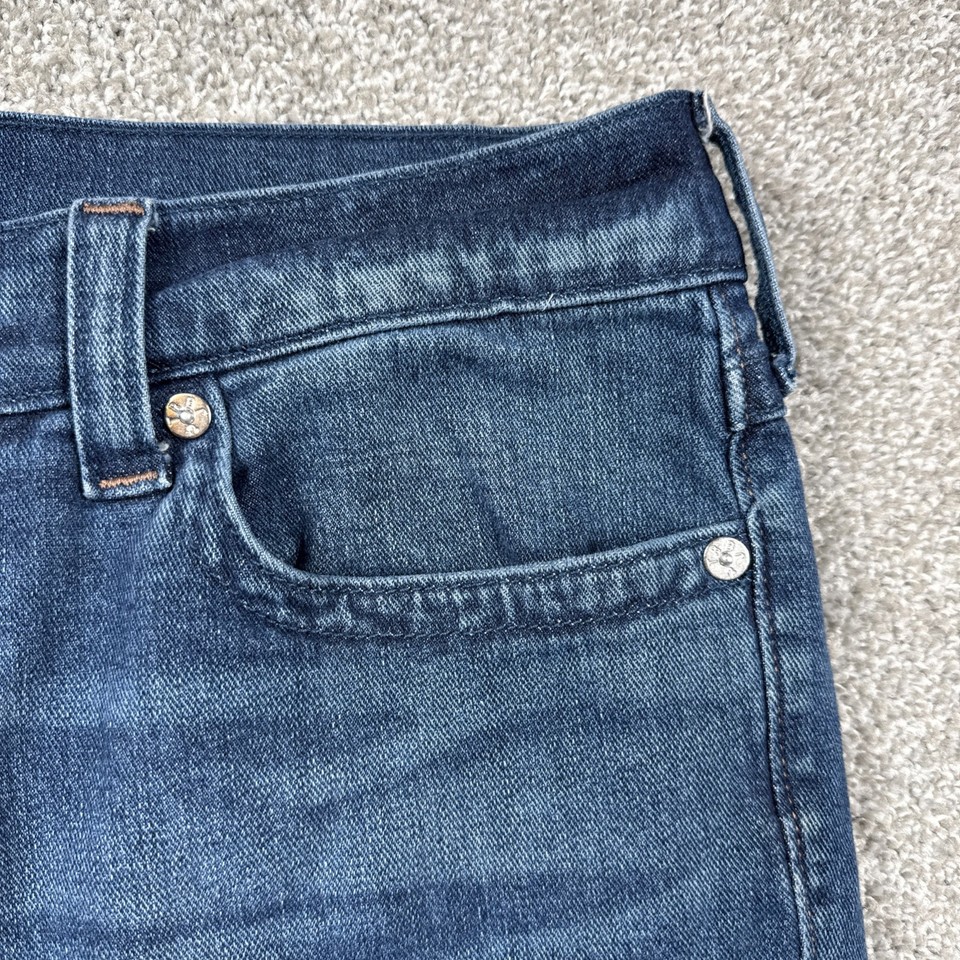 True Religion Rocco Jeans Men’s 34 Blue Relaxed Skinny Stretch Denim ...