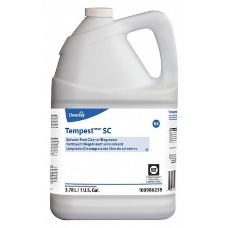 Diversey 100986239 Tempest Sc Surfacant Cleaner Degreaser, 1 Gal Jug ...