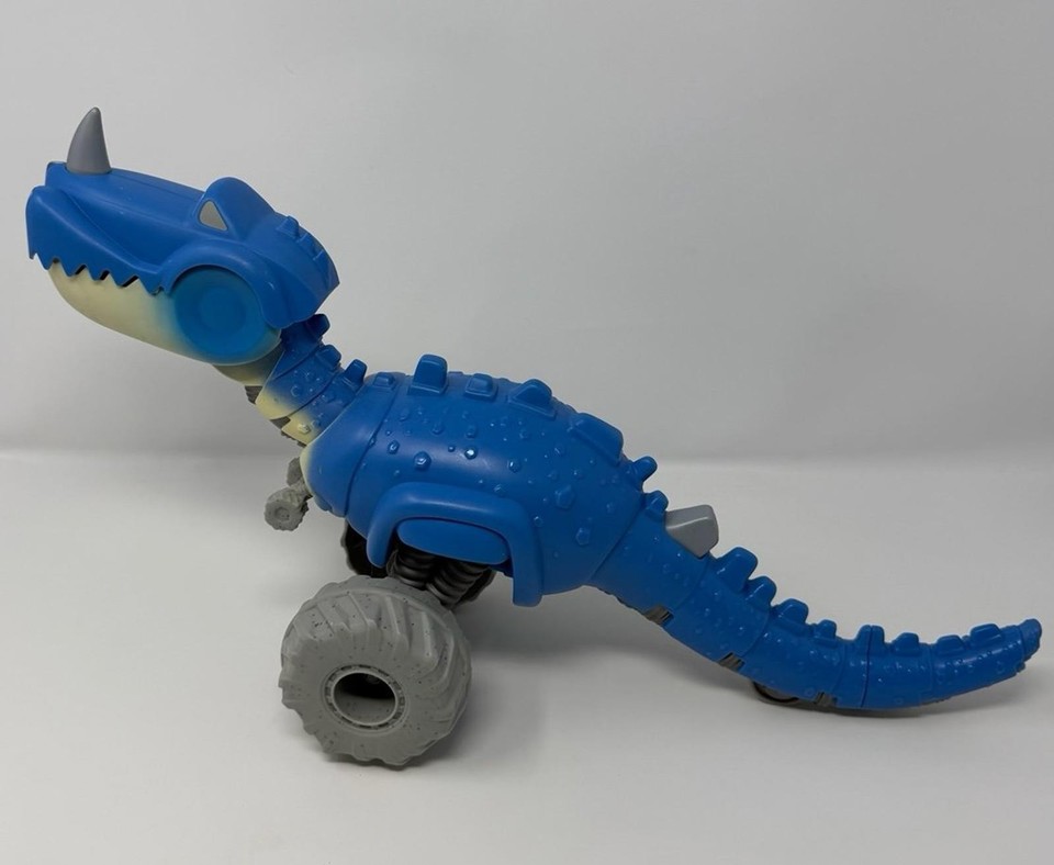 2022 Disney Pixar Roll and Chomp Dino Cars On The Road T-Rex Eats Cars ...
