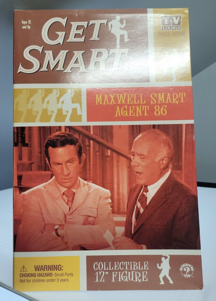 Get Smart Maxwell Smart Agent 86 Sideshow 12" 2002 Figure | eBay