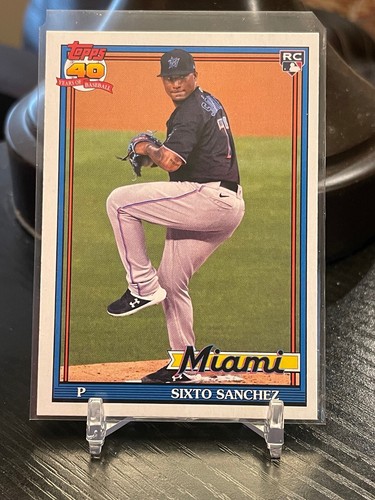 2021 Topps Archives Sixto Sanchez RC 1991 Topps #188 MINT! | eBay