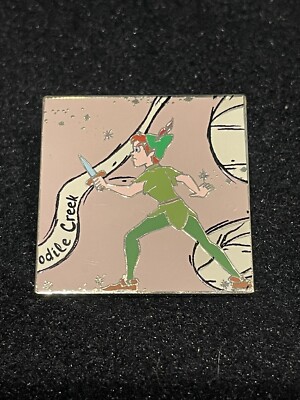 Disney Peter Pan 65th Anniversary Map Pin Set Peter Pan LR Pin Signed ...