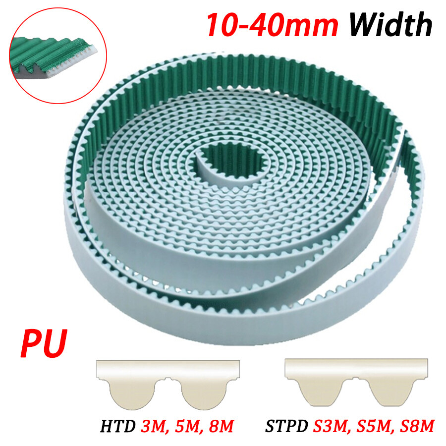 Open Timing Belt / Clamping Plate 6-40mm Width HTD 3/5/8M GT2 MXL XL L ...