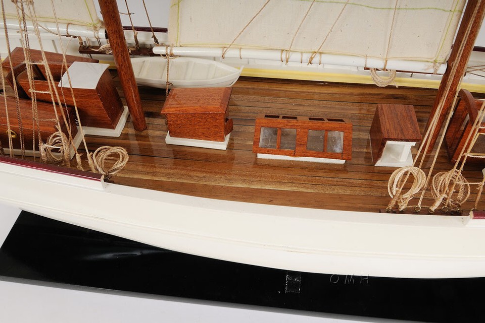 Museum 38 Inch WanderBird wooden Boat Ship Model Replica | eBay