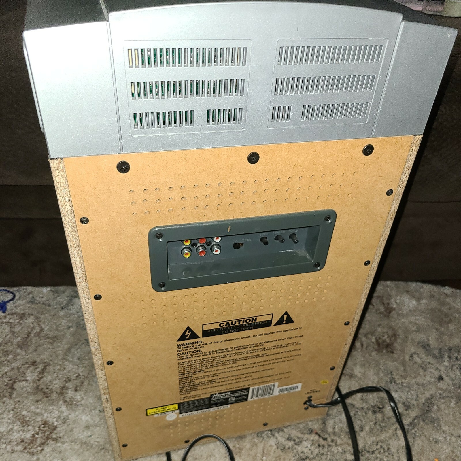 Memorex MKS8580 CD-G Cassette Tape 5.5'' B/W CRT Camera Karaoke System ...