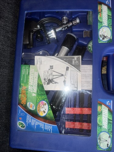 New Edu Science Microscope & Telescope Set 100 Pieces | eBay