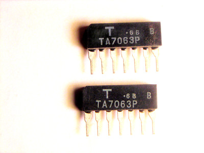 TA7063P "Original" Toshiba 7P SIP IC 2 pcs | eBay