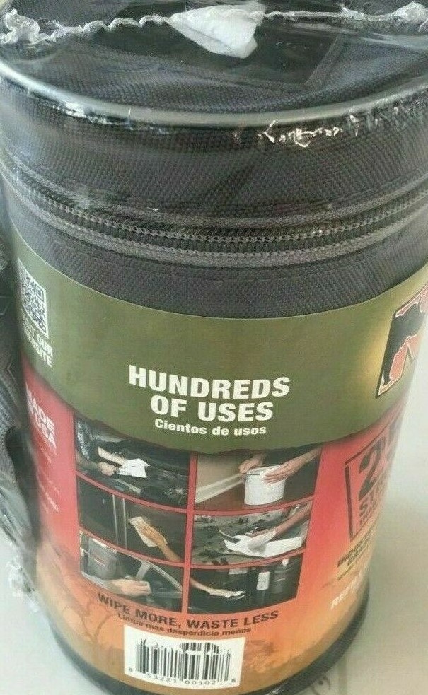 Rhino Wipe Tote System With 75 Strong Dry Wipes | eBay