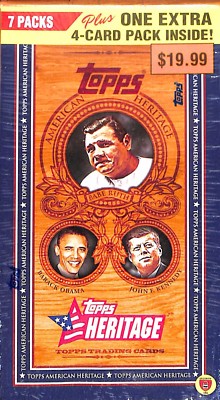 2009 Topps American Heritage Sealed Blaster Box | eBay