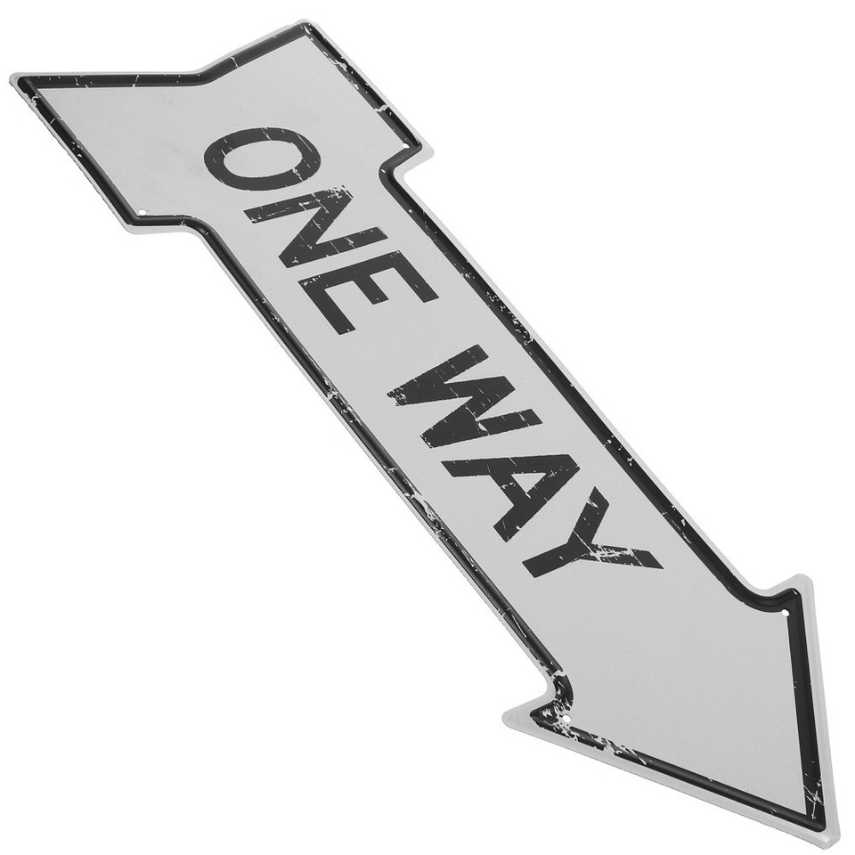 Wall Arrow Decor Sign Bar Arrow Decor Coffee Shop Arrow Indicator Retro ...