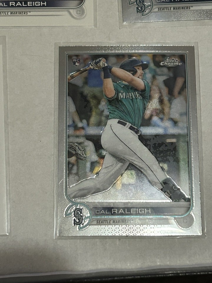 Cal Raleigh Rookie Lot 2022 Topps/Topps Chrome Rookies 5 Card Lot | eBay