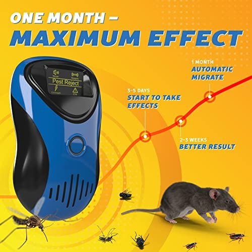 10PK Pest Jet Ultrasonic Pest Repeller Electronic Plug-In Mice Rat ...