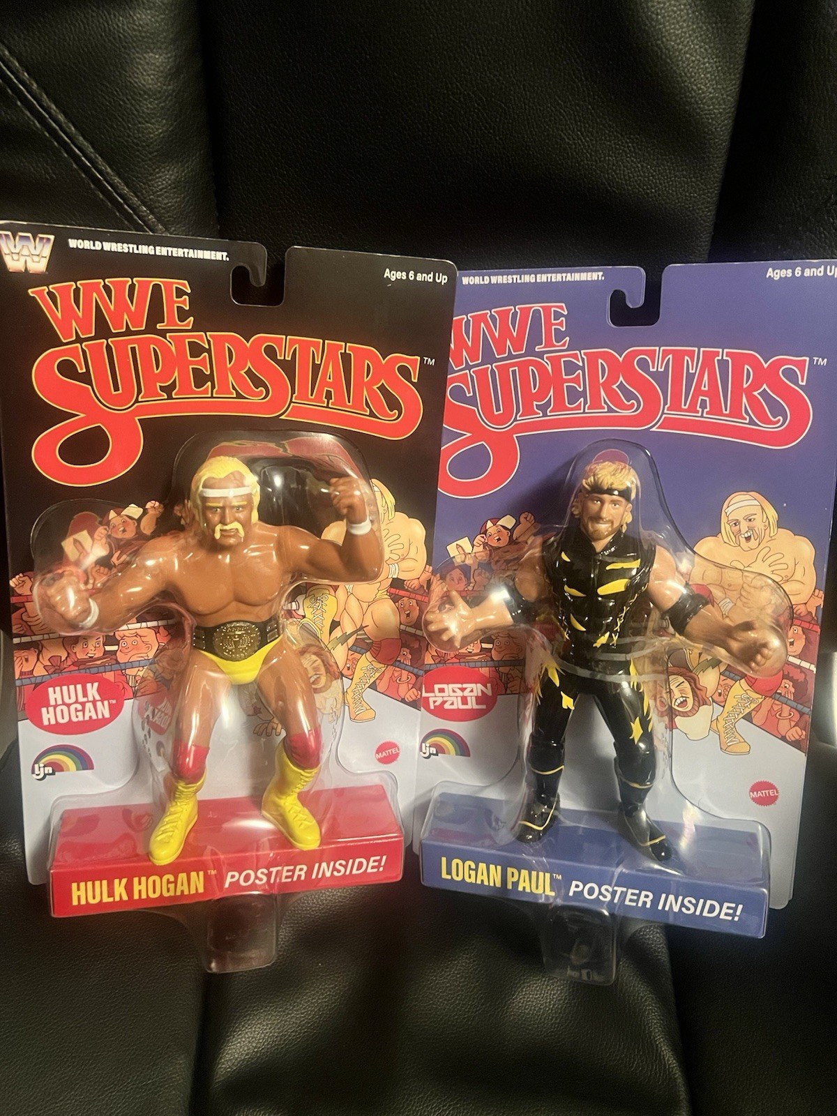 WWE LJN Hulk Hogan Chase & Logan Paul Dark blue LJN | eBay