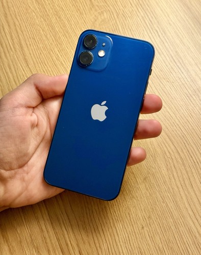 iPhone 12 Mini 64GB Blue Unlocked 80% Battery Excellent Condition ...