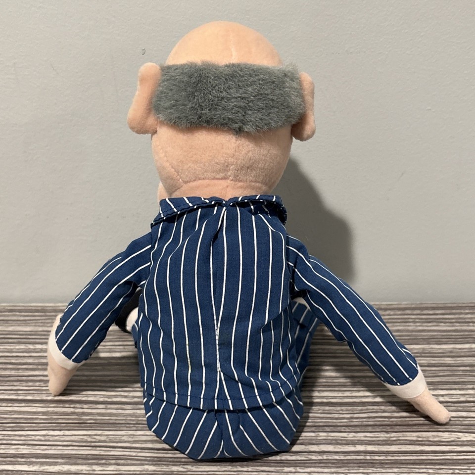 Muppet Vision 3D Statler Plush Clean Jim Henson's Muppets Disneyland ...