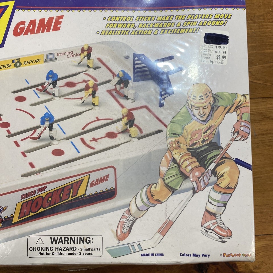 Vintage Table Top Hockey Game By Superstar Sports Polyfect Toys Nib | eBay