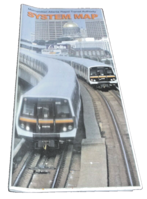 In Atlanta Georgia Marta System Map