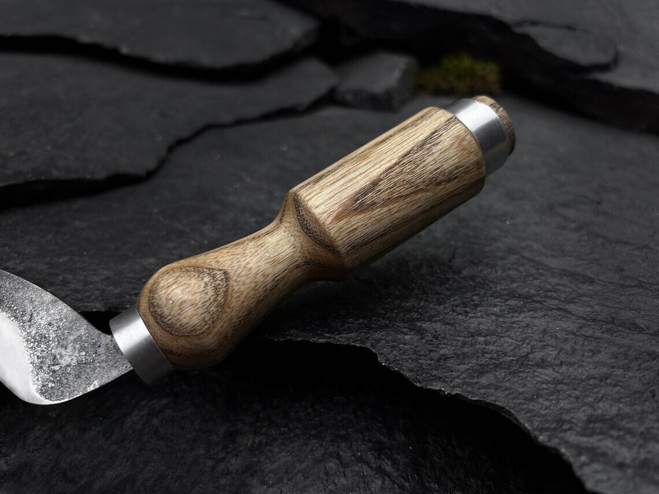 PremiumForge - Hand Forged Sickle, Carbon Blade, 52100 Steel, Ergonomic ...