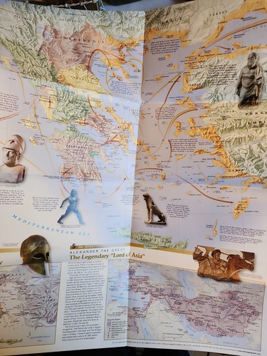 ⚡️ National Geographic December 1999 Map Great Peoples of Past The ...