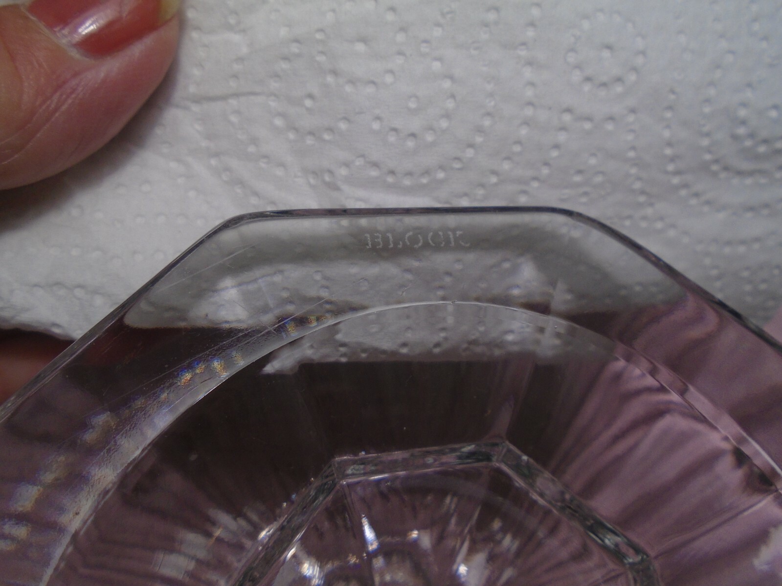 Block Crystal Wyndham Cake Stand Plate 11 3/4" | eBay