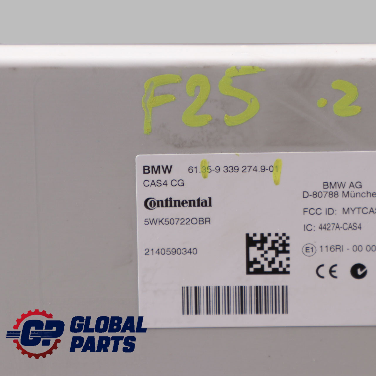 CAS4 Module BMW F01 F07 F10 F11 F12 X3 F25 Key Reading Control Unit ...