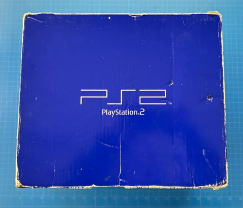 Black Fat PS2 Playstation 2 System Console CIB Tested SCPH-30001 ...