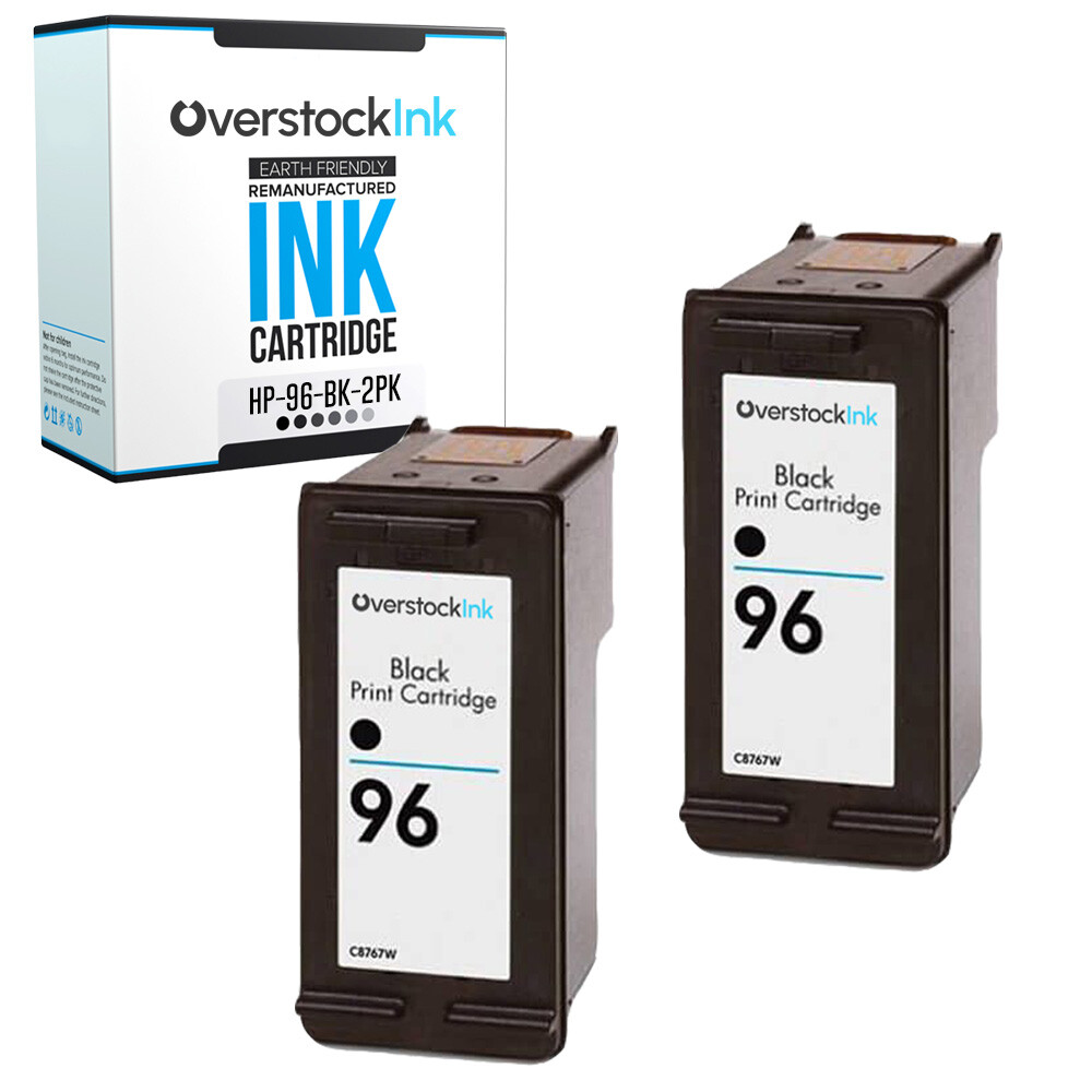 2PK Compatible OSI HP 96 Black Ink Cartridges for HP DeskJet 6940 6943 ...