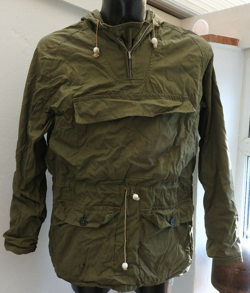 Rare Original Vintage Mens Mountaineering Hiking Smock Anorak 1950-60's ...