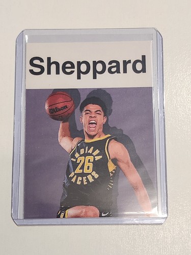 Ben Sheppard Artist Signed Basketball Art Card 1/10 | eBay